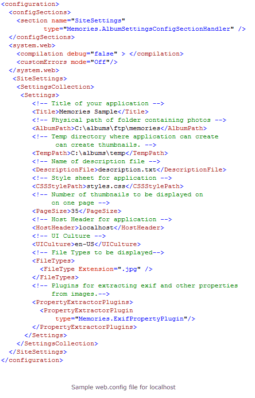Creating ASP.NET Photo Album using FileSystem as Data
